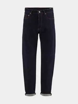 Brunello Cucinelli Iconic Fit Five-pocket Jeans - Blue