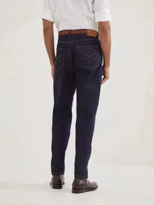 Brunello Cucinelli Iconic Fit Five-pocket Jeans - Blue