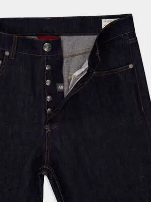 Brunello Cucinelli Iconic Fit Five-pocket Jeans - Blue