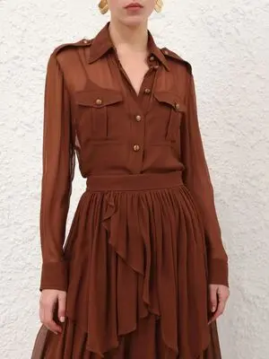 Zimmermann Memento Pocket Shirt
