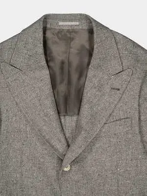 Brunello Cucinelli Wool Blazer With Pockets
