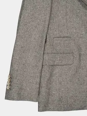 Brunello Cucinelli Wool Blazer With Pockets