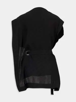 FERRAGAMO Silk Blouse With Waist Detail