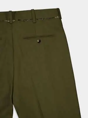 Marni Wool Straight-leg Trousers