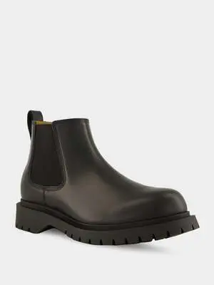 Givenchy Brushed Leather Chelsea Boots