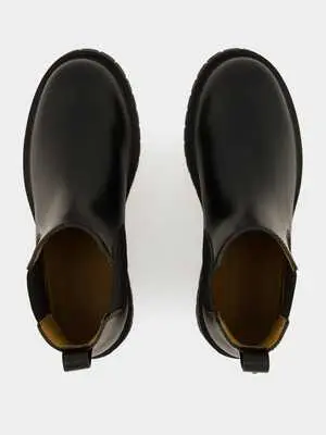 Givenchy Brushed Leather Chelsea Boots