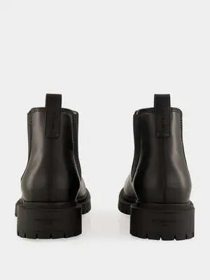 Givenchy Brushed Leather Chelsea Boots