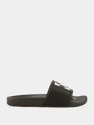 Off-White Arrow Rubber Sliders - White