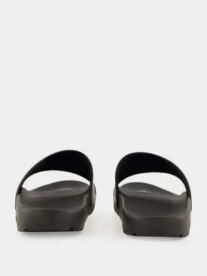 Off-White Arrow Rubber Sliders - White