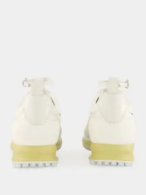 Gucci Gg Nylon Re-motion Trainers - White