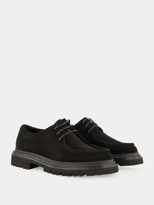 Dolce & Gabbana Split Calfskin Derby Shoes