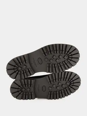 Dolce & Gabbana Split Calfskin Derby Shoes