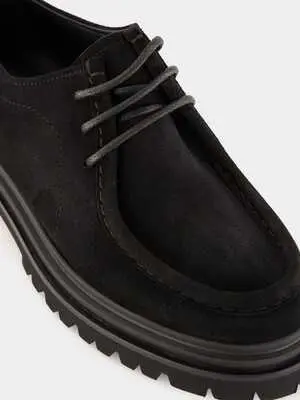 Dolce & Gabbana Split Calfskin Derby Shoes