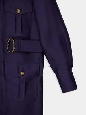 Zimmermann Hypnotic Utility Jacket - Blue