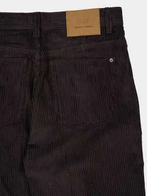 AMI Paris Cotton Corduroy Large Fit Trousers