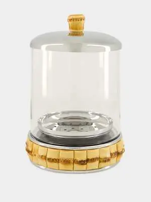 LORENZI MILANO Bamboo Root Ice Bucket - Beige