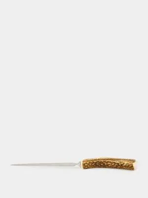 LORENZI MILANO Stag Antler Letter Opener