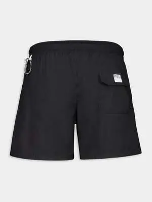 Fedeli Madeira Swim Shorts - Black
