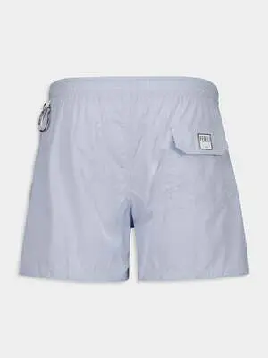 Fedeli Madeira Sakar Stamp Woven Swim Shorts