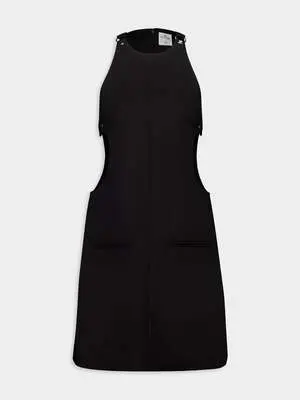COURREGES Buckled A-line Mini Dress