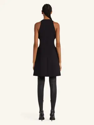 COURREGES Buckled A-line Mini Dress