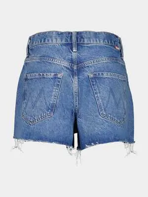 MOTHER The Main Course Short Fray Denim Shorts