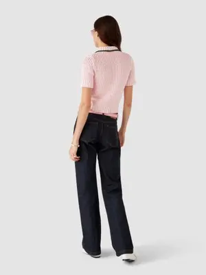 Casablanca Cotton Mouliné Polo Shirt