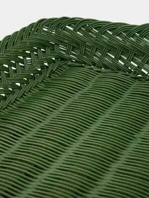 HOUSE OF CAPRICORN Handmade Vitória Wicker Large Tray