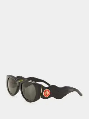 Casablanca The Memphis Sunglasses - Black