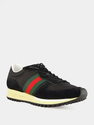 Gucci Re-motion Gg Canvas Trainers - Black