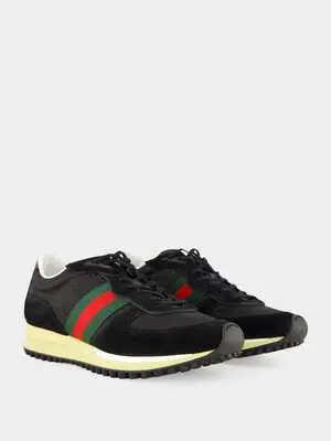 Gucci Re-motion Gg Canvas Trainers - Black