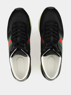 Gucci Re-motion Gg Canvas Trainers - Black
