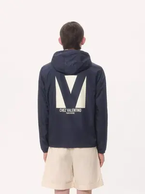 Valentino Garavani Chez Nylon Hooded Windbreaker