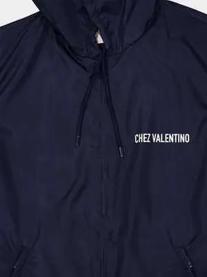 Valentino Garavani Chez Nylon Hooded Windbreaker