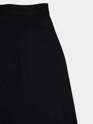 MARRAKSHI LIFE High-waisted Pleated Cotton Trousers