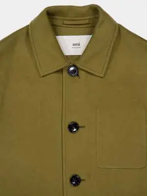 AMI Paris Boxy Buttoned Jacket