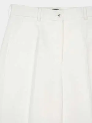 Dolce & Gabbana Cotton Viscose Culotte Trousers