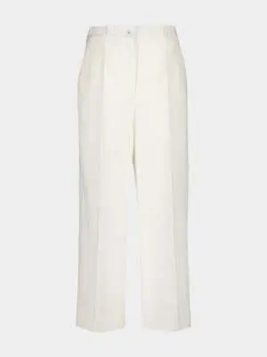 Dolce & Gabbana Cotton Viscose Culotte Trousers