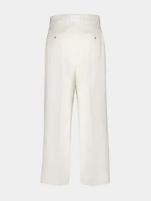Dolce & Gabbana Cotton Viscose Culotte Trousers