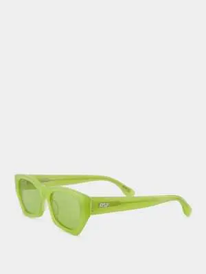 RETROSUPERFUTURE Amata Estate Sunglasses - Green