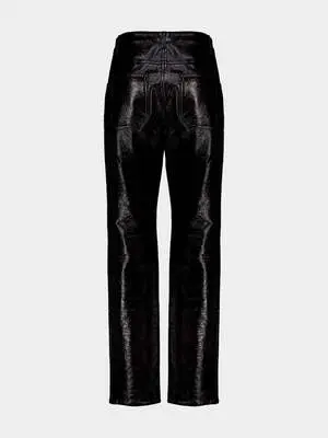 COURREGES Reedition Vinyl 5-pocket Pants