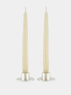 ESTER &AMP; ERIK Medium Candle Holders Set Of 2 - Silver