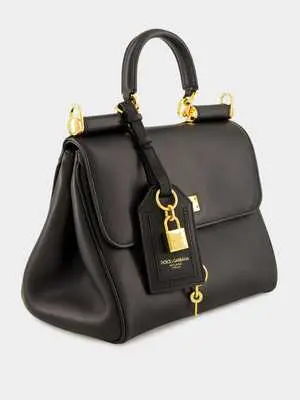 Dolce & Gabbana My Sicily Calfskin Handbag