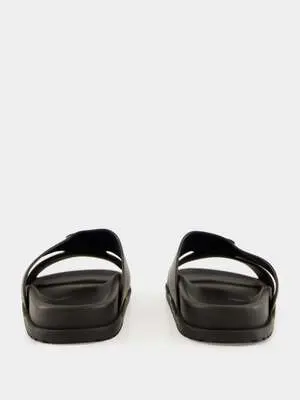 Dolce & Gabbana Calfskin Slide Sandals