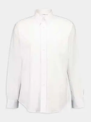 Givenchy Button-down Oxford Cotton Shirt - White