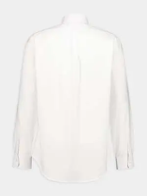 Givenchy Button-down Oxford Cotton Shirt - White