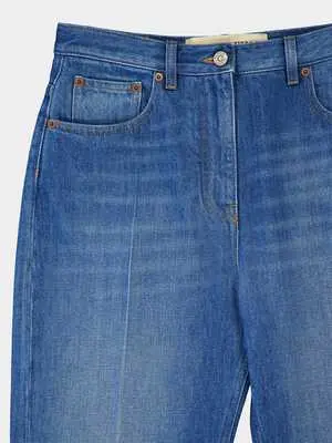 Valentino Garavani Straight-leg Denim Jeans