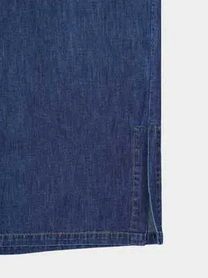Valentino Garavani Denim Midi Shirt Dress