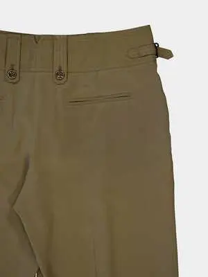TOM FORD Pleated Crepe De Chine Wide Leg Trousers
