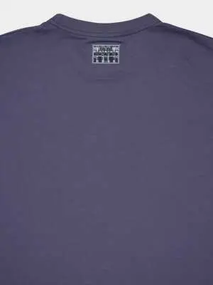 Fendi Dark Ff Postcards Cotton T-shirt - Blue